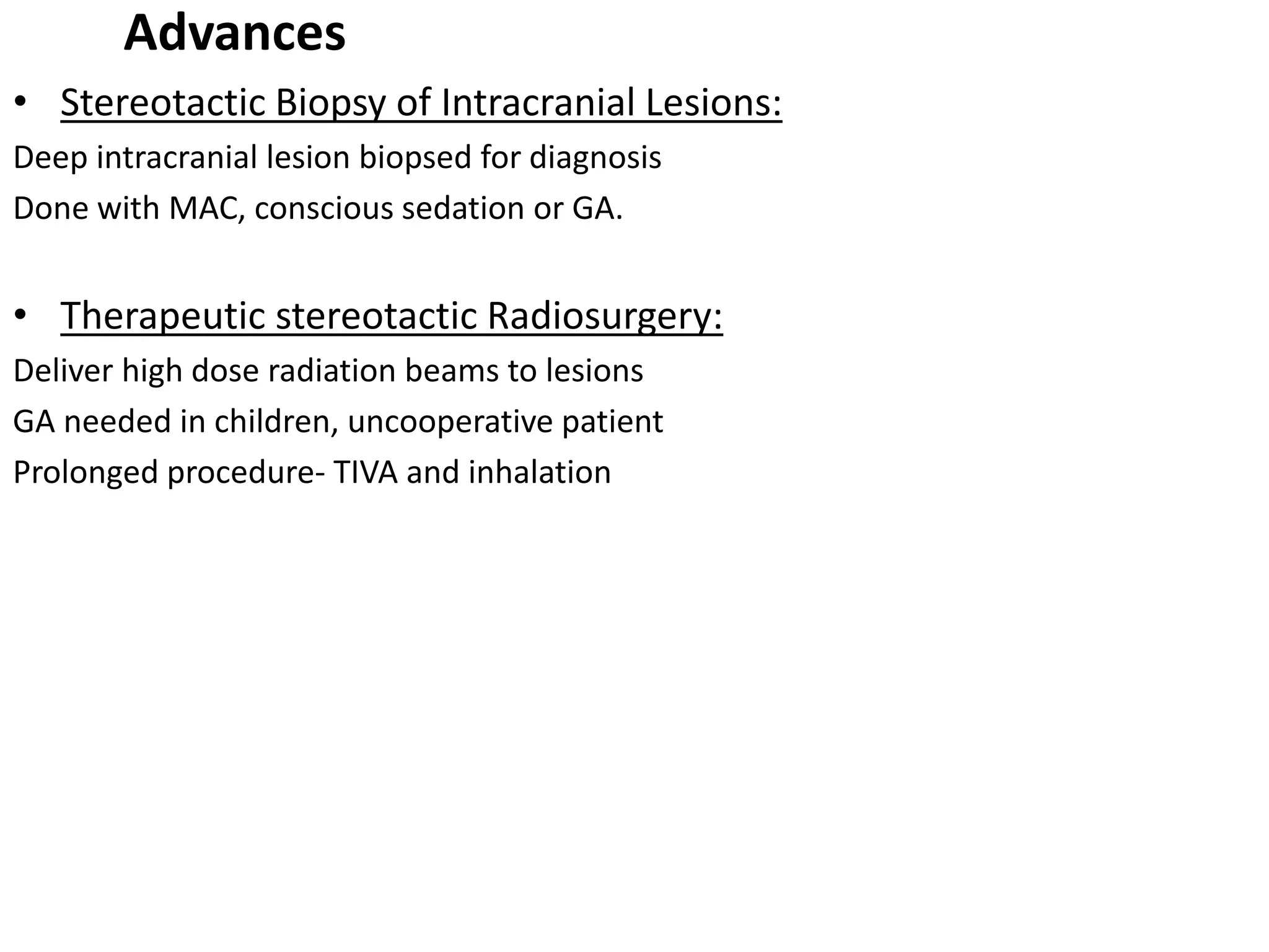 Anaesthetic concers in neurosurgery | PPTX