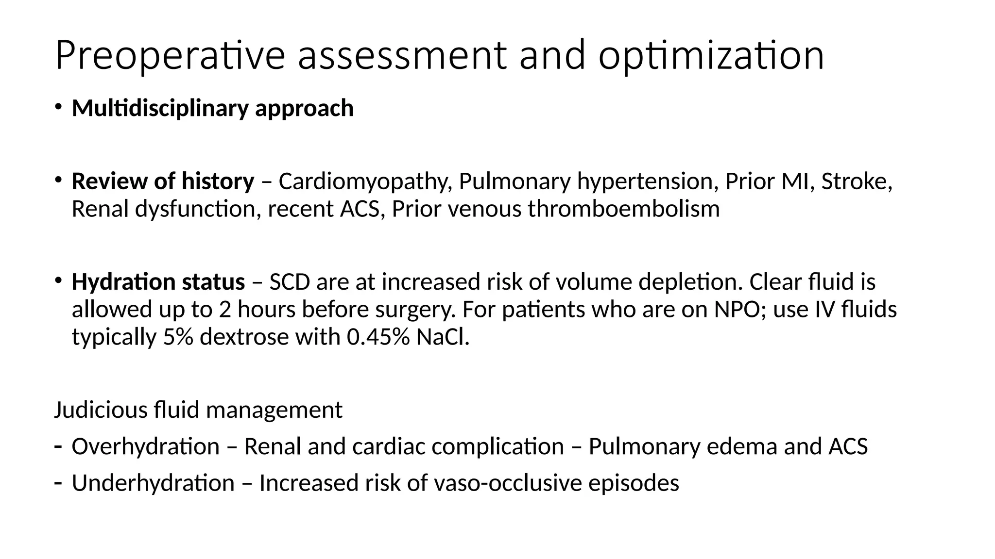 ANAESTHETIC CONSIDERATIONS FOR SICKLE CELL DISEASE PATIENTS.pptx