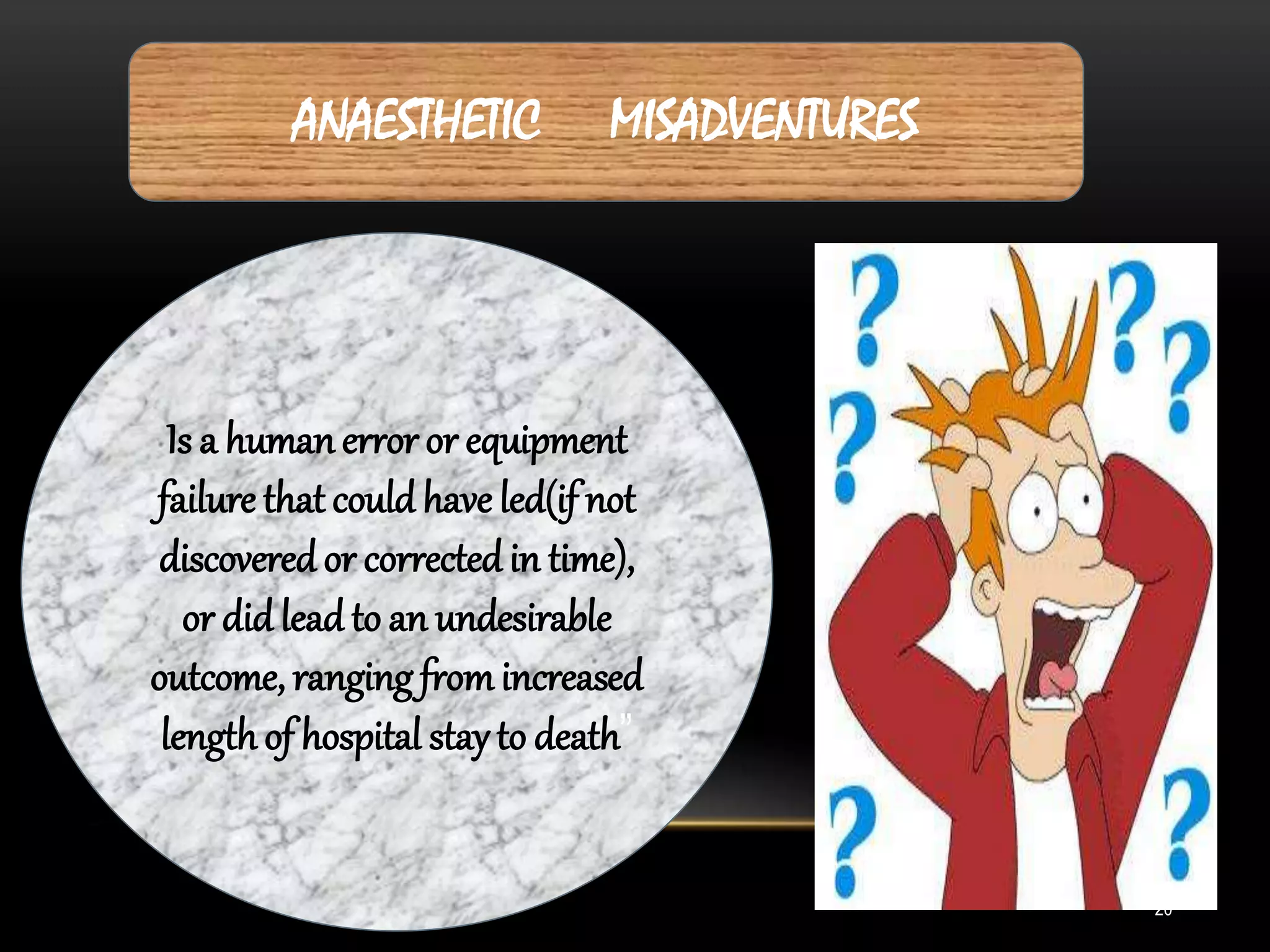 Anaesthetic death ppt | PPTX