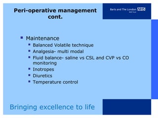 Anaesthetic implications of chronic kidney disease and transplantation | PPT