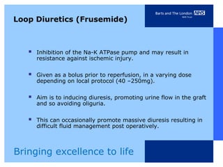 Anaesthetic implications of chronic kidney disease and transplantation | PPT