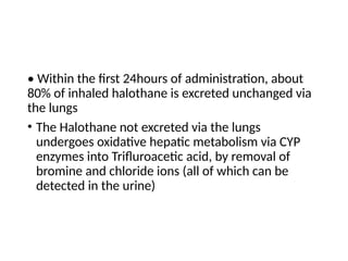 Anaesthetic Inhalational Agents by .pptx
