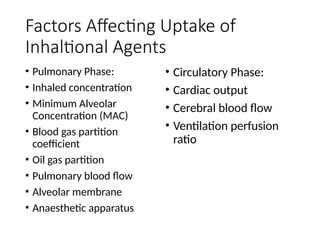 Anaesthetic Inhalational Agents by .pptx