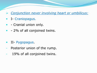 Anaesthetic management of conjoined twins’ | PPTX