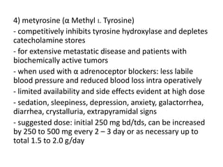 Anaesthetic management of pheochromocytoma | PPTX