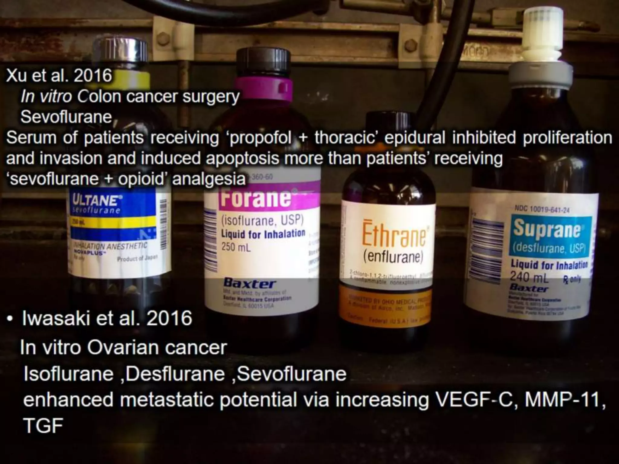 Role of Anaesthetic Techniques in Prevention of Cancer Recurrence | PPT