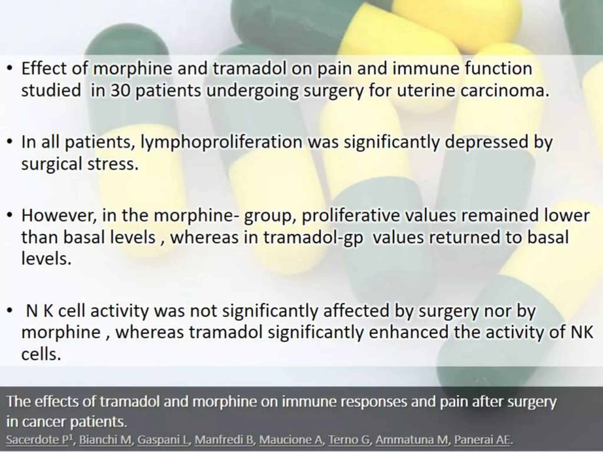 Role of Anaesthetic Techniques in Prevention of Cancer Recurrence | PPT