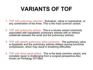 ANESTHESIA FOR TOF SURGERY | PPT