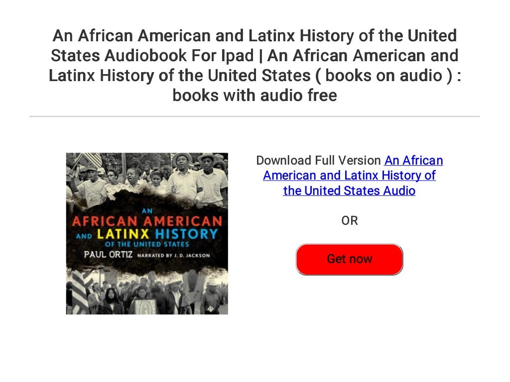 An African American and Latinx History of the United States Audiobook ... An African American and Latinx History of the United States Audiobook ...