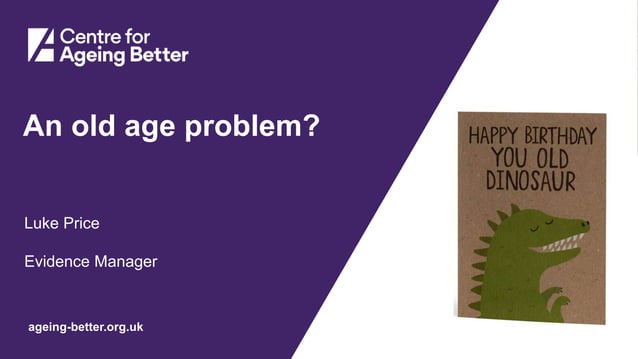 An age old problem | PPTX