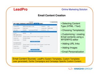 LeadPro Marketing Automation Software V2 | PPT