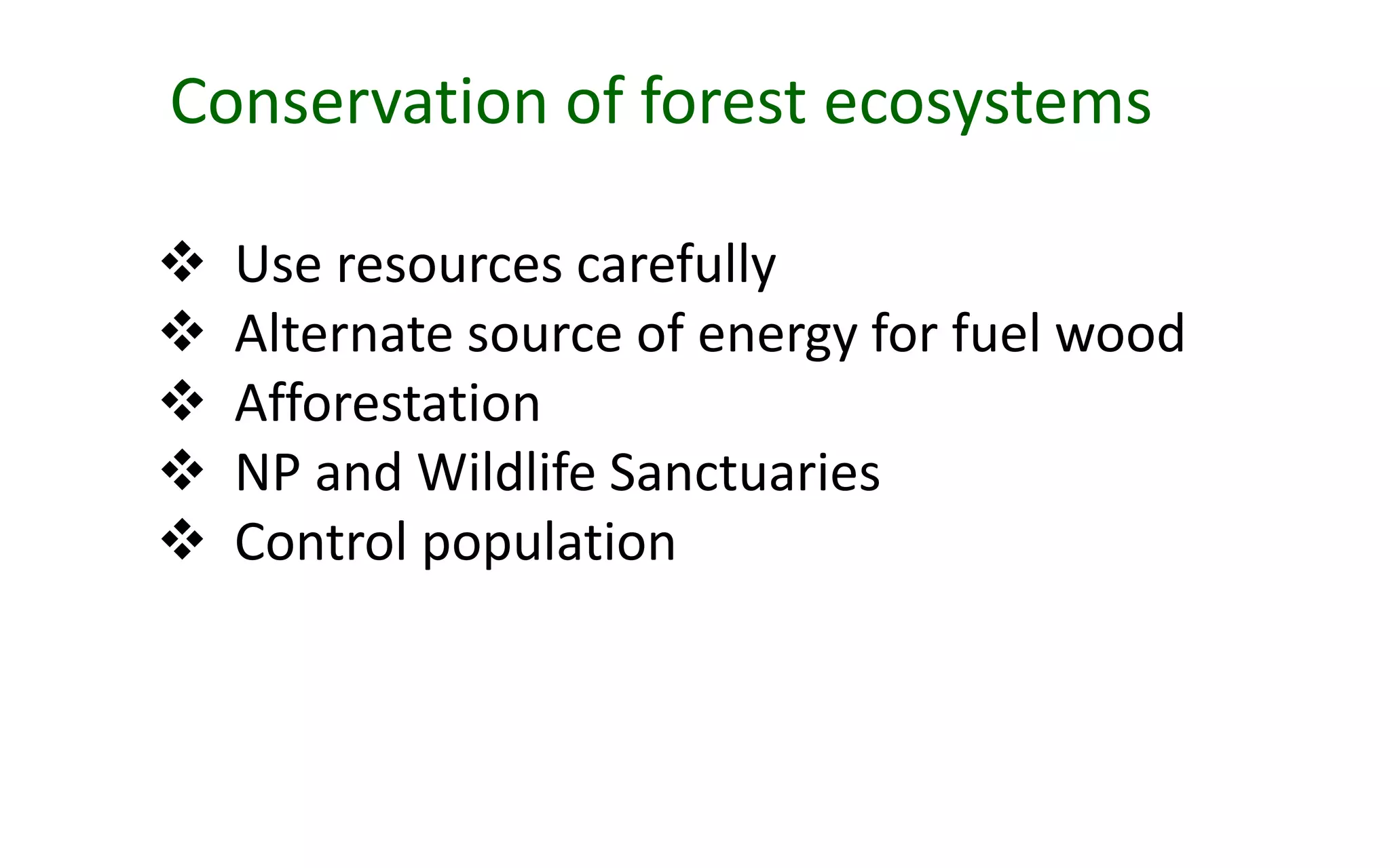 Forest Ecosystem | PPTX