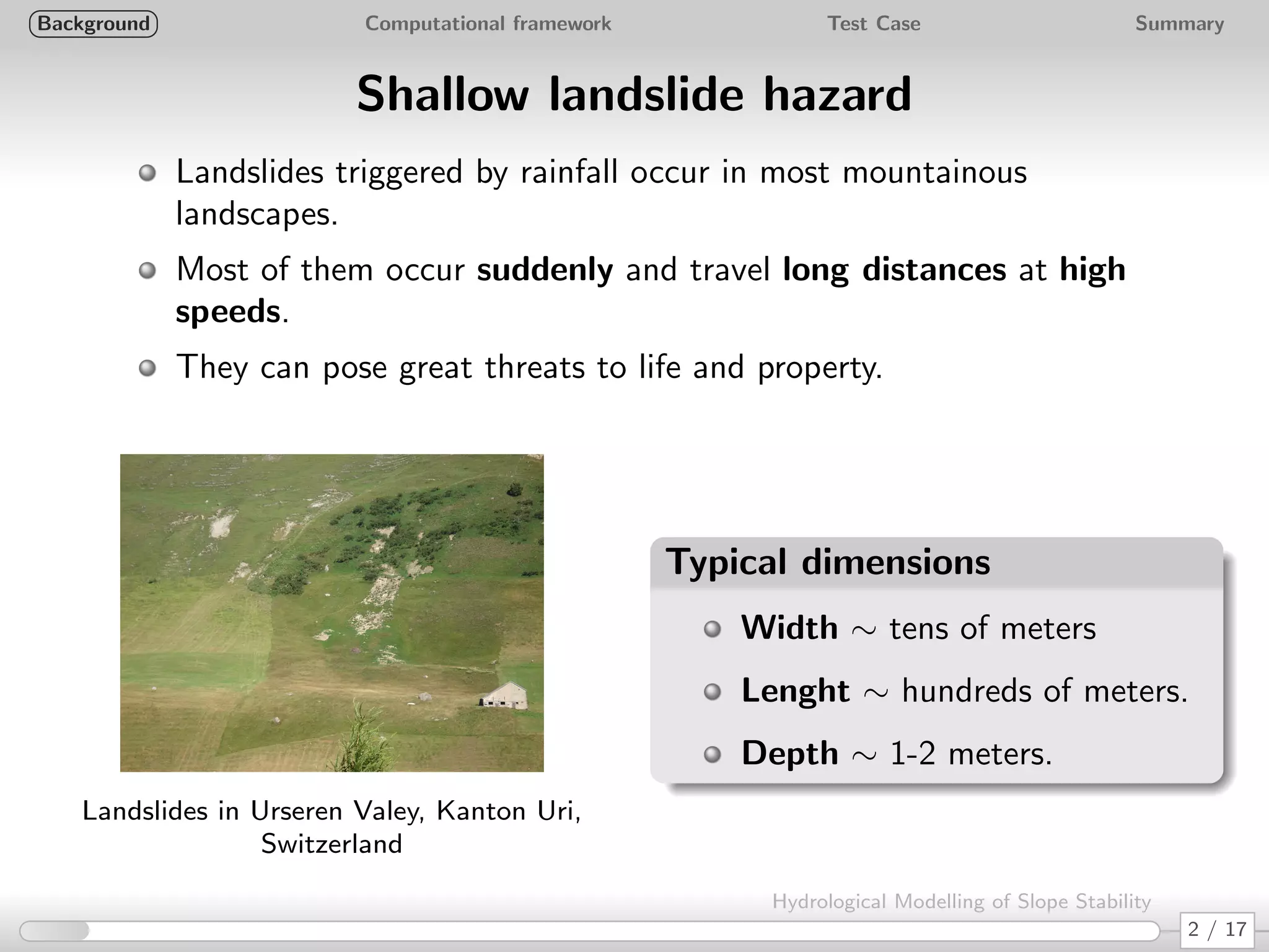 Hydrological Modelling of Slope Stability | PPT