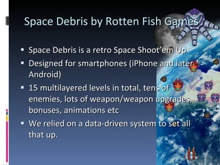 Data Driven Game development | PPT | Web Development | Internet