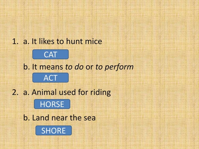 Anagrams | PPTX | Birds | Pets