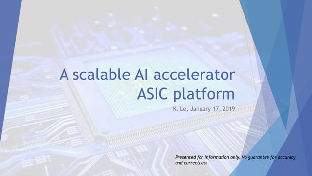 An AI accelerator ASIC architecture | PPTX | Operating Systems ...