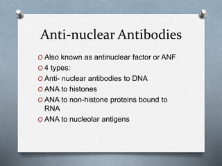 ANA in autoimmunity by DR. ANAMIKA DEV | PPTX