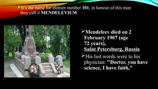 Scientific contribution of Mendeleev .pptx