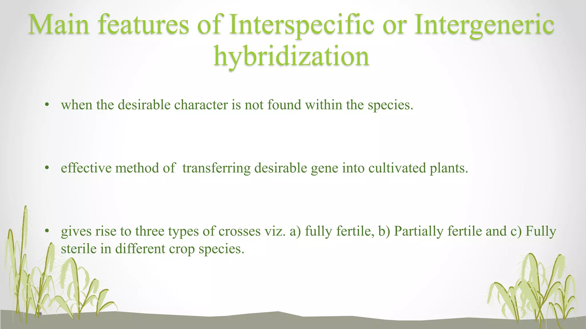 DISTANT HYBRIDISATION BY ANAKHA MOHAN PLANT BREEDING | PPTX