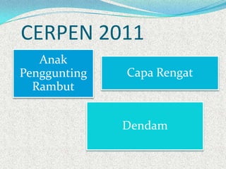 Anak penggunting rambut | PPT