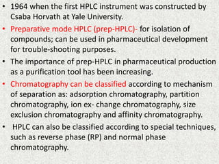 LIQUID CHROMATOGRAPHY | PPT