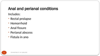 ANAL AND PERIANAL CONDITIONS surgery .pptx