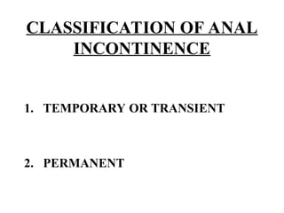 AND PERIANAL CONDITIONSAND PERIANAL CONDITIONS ppt | PPT