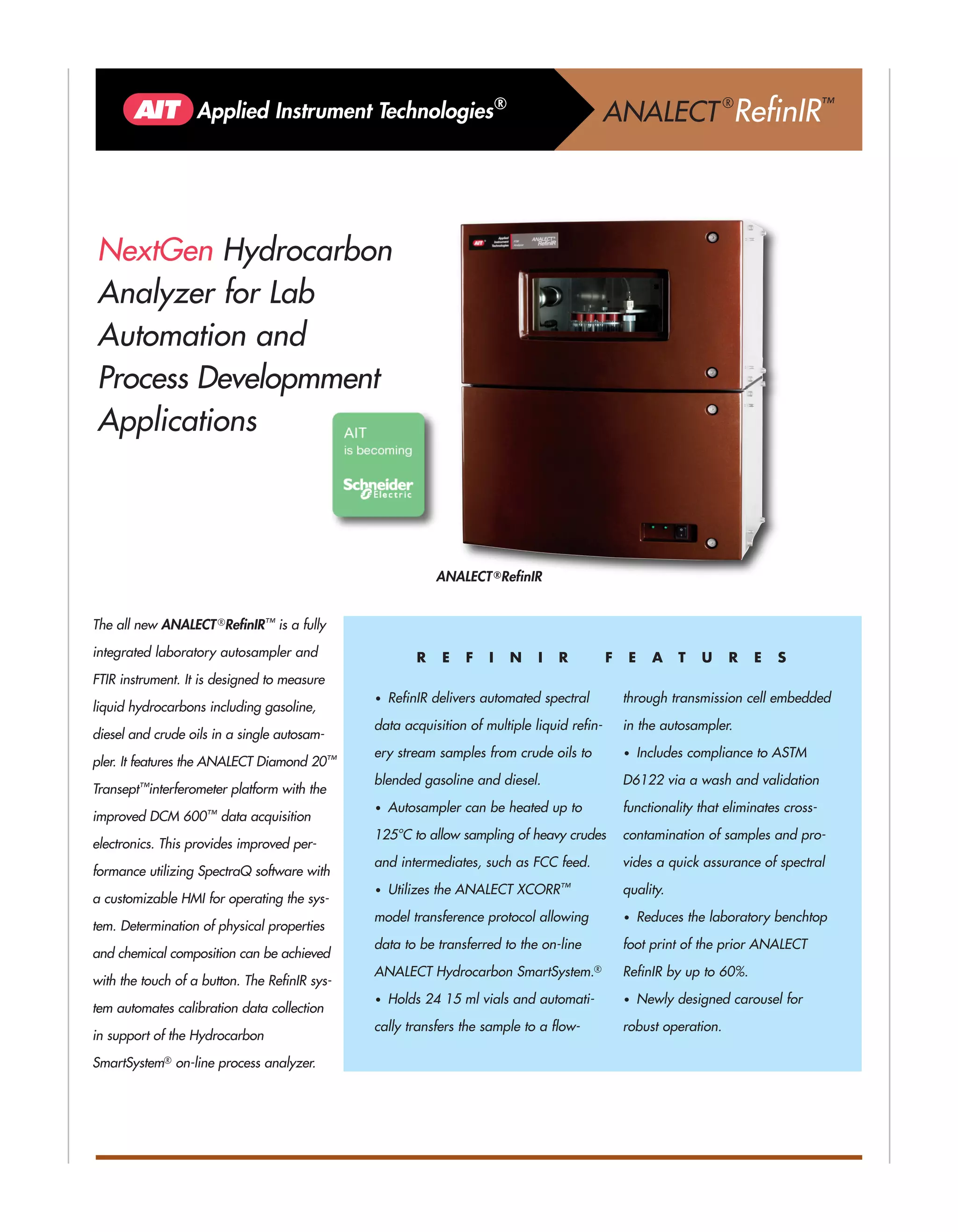 Analect refin ir from ait | PDF