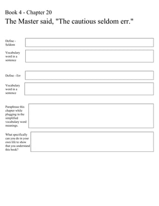 Analects Of Confucius | PDF