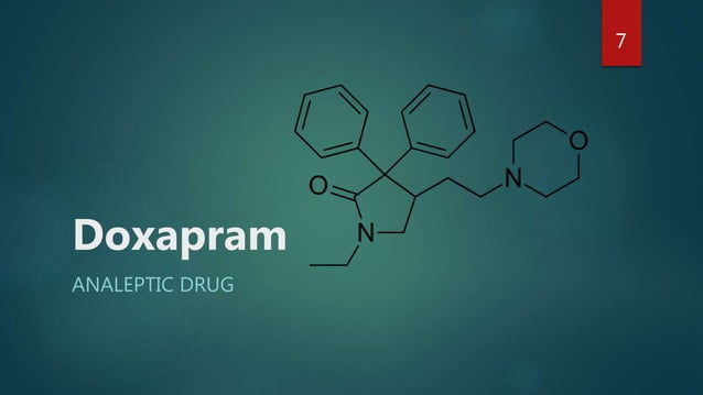 ANALEPTICS - DOXAPRAM | PPTX