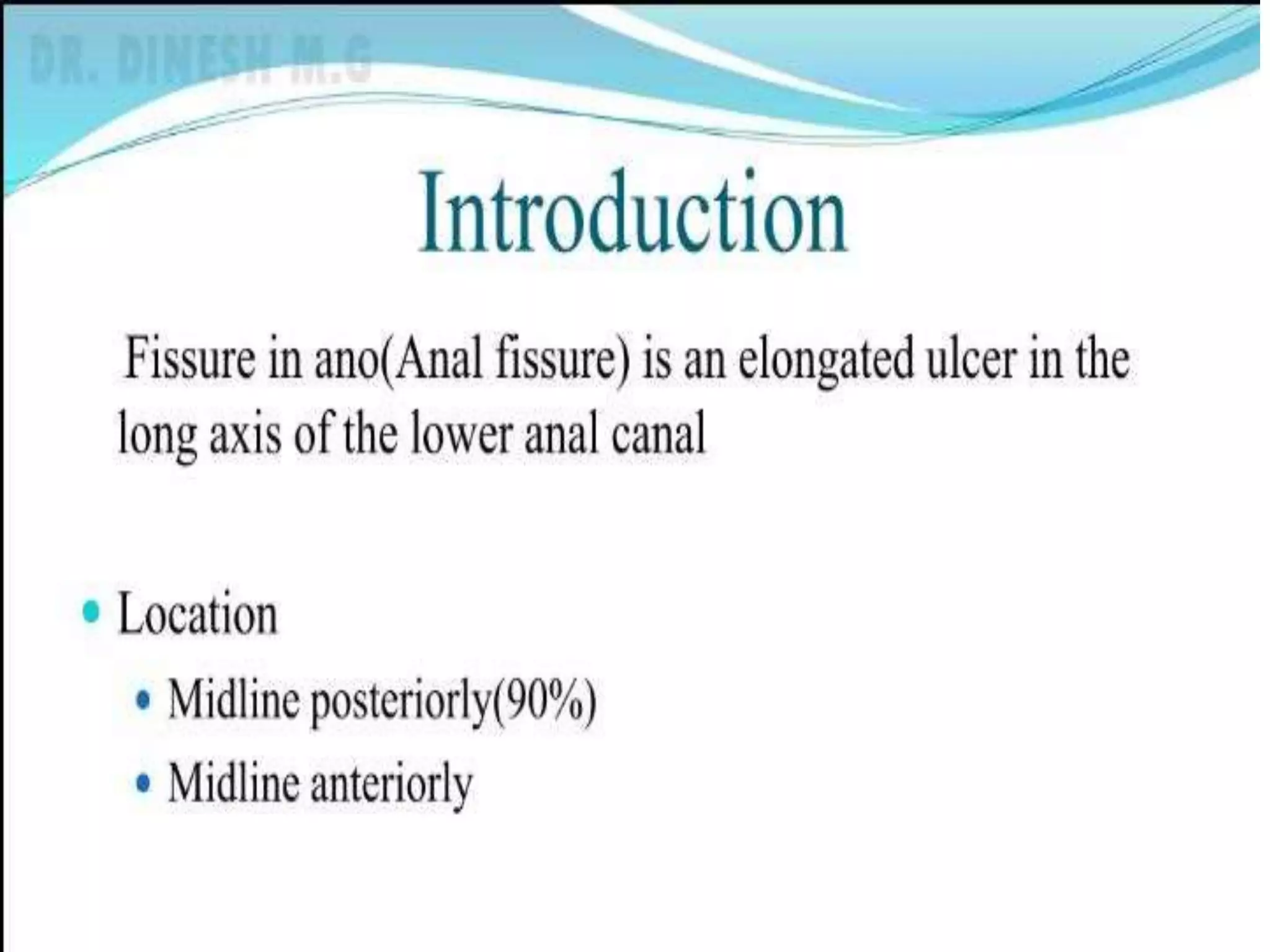Anal Fissure Pptx