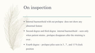 Anal fissure and haemrrhoid | PPTX