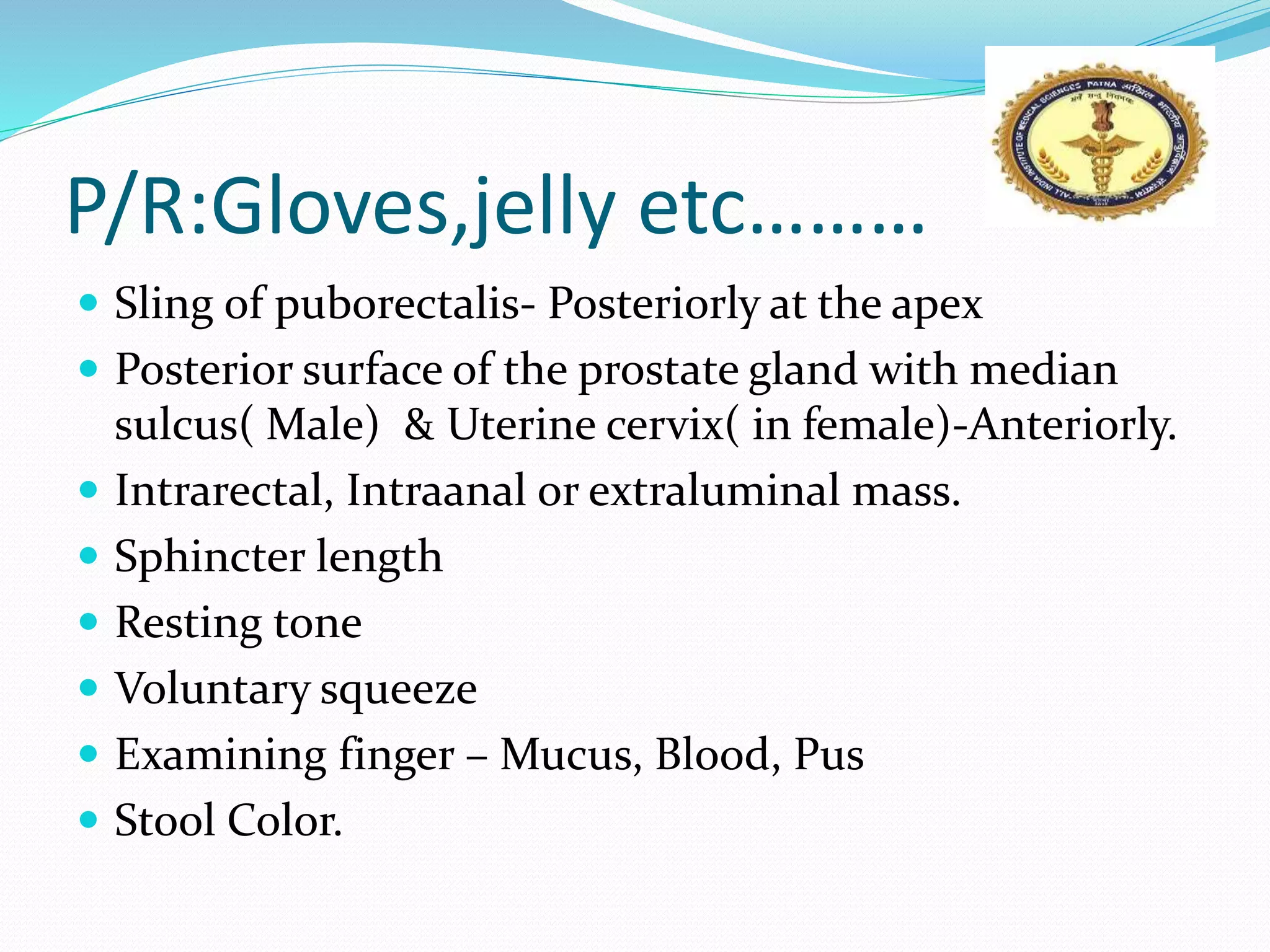 PPT by Dr Anil Kumar, Assitant Professor, AIIMS,Patna on Anal Fissure ...