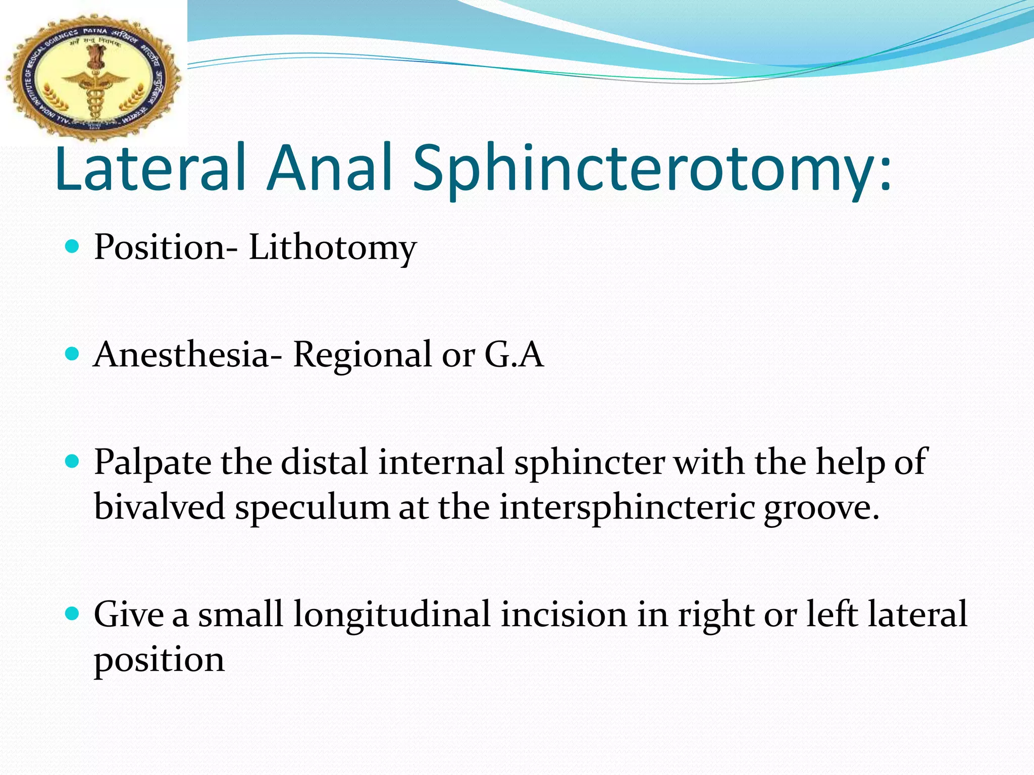 PPT by Dr Anil Kumar, Assitant Professor, AIIMS,Patna on Anal Fissure & Fistula in Ano | PPTX