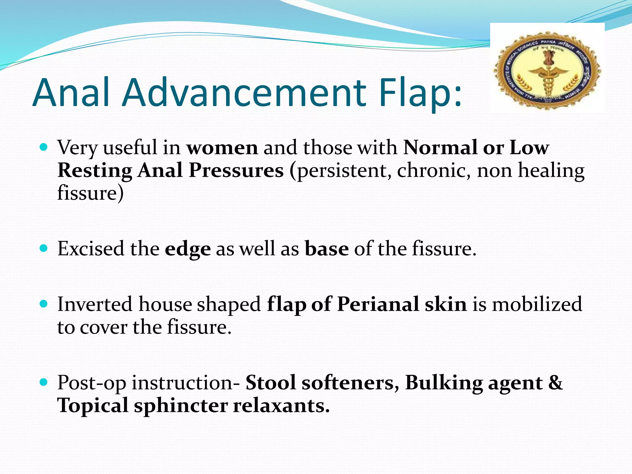 PPT by Dr Anil Kumar, Assitant Professor, AIIMS,Patna on Anal Fissure & Fistula in Ano | PPTX