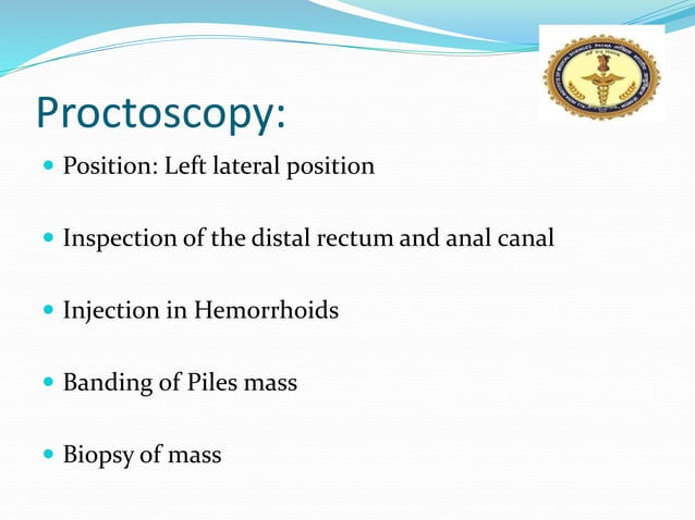 PPT by Dr Anil Kumar, Assitant Professor, AIIMS,Patna on Anal Fissure ...
