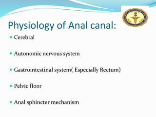 PPT by Dr Anil Kumar, Assitant Professor, AIIMS,Patna on Anal Fissure ...