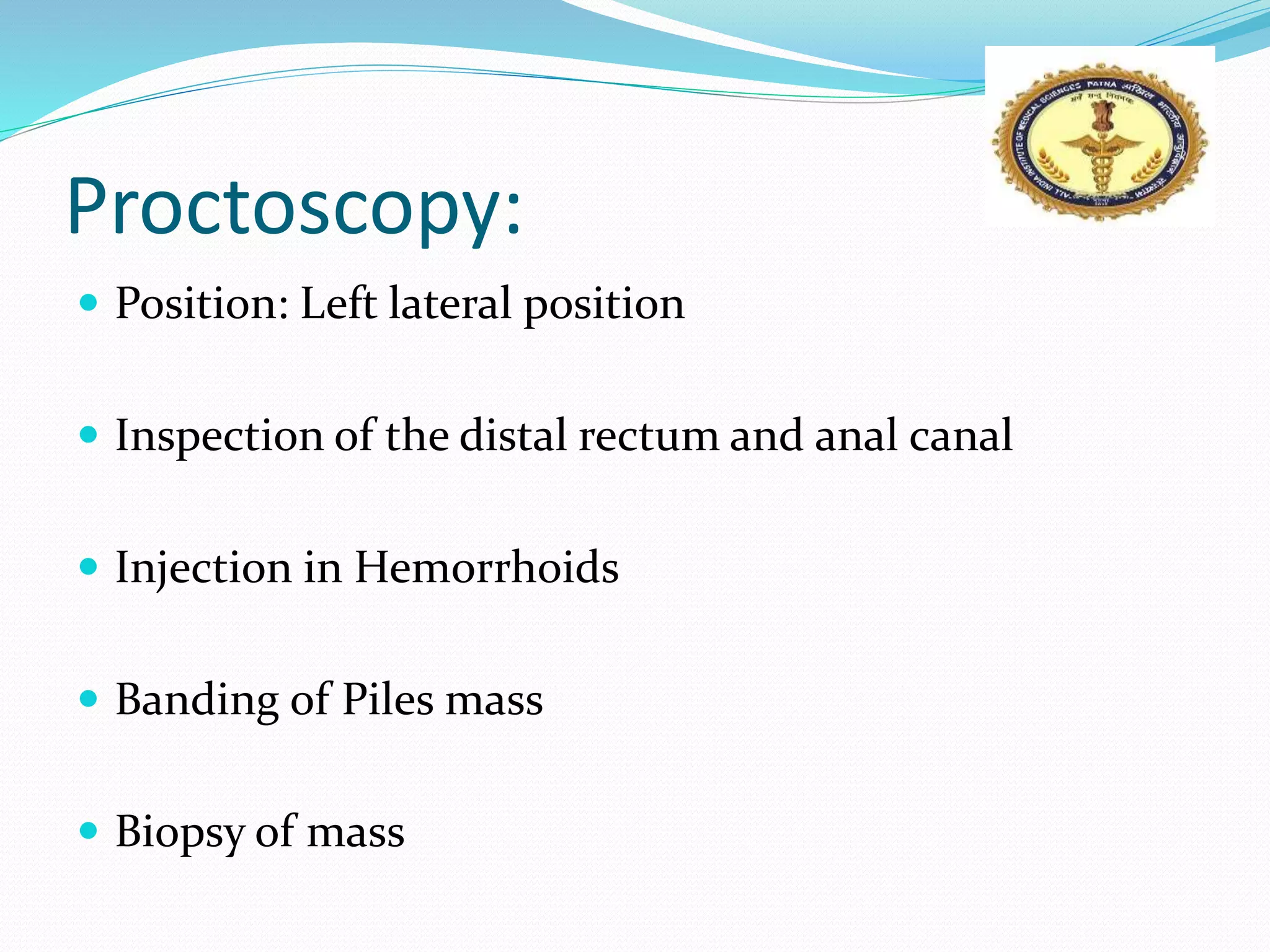 Anal fissure & fistula in ano PPT By Dr Anil Kumar, Assistant Professor ...