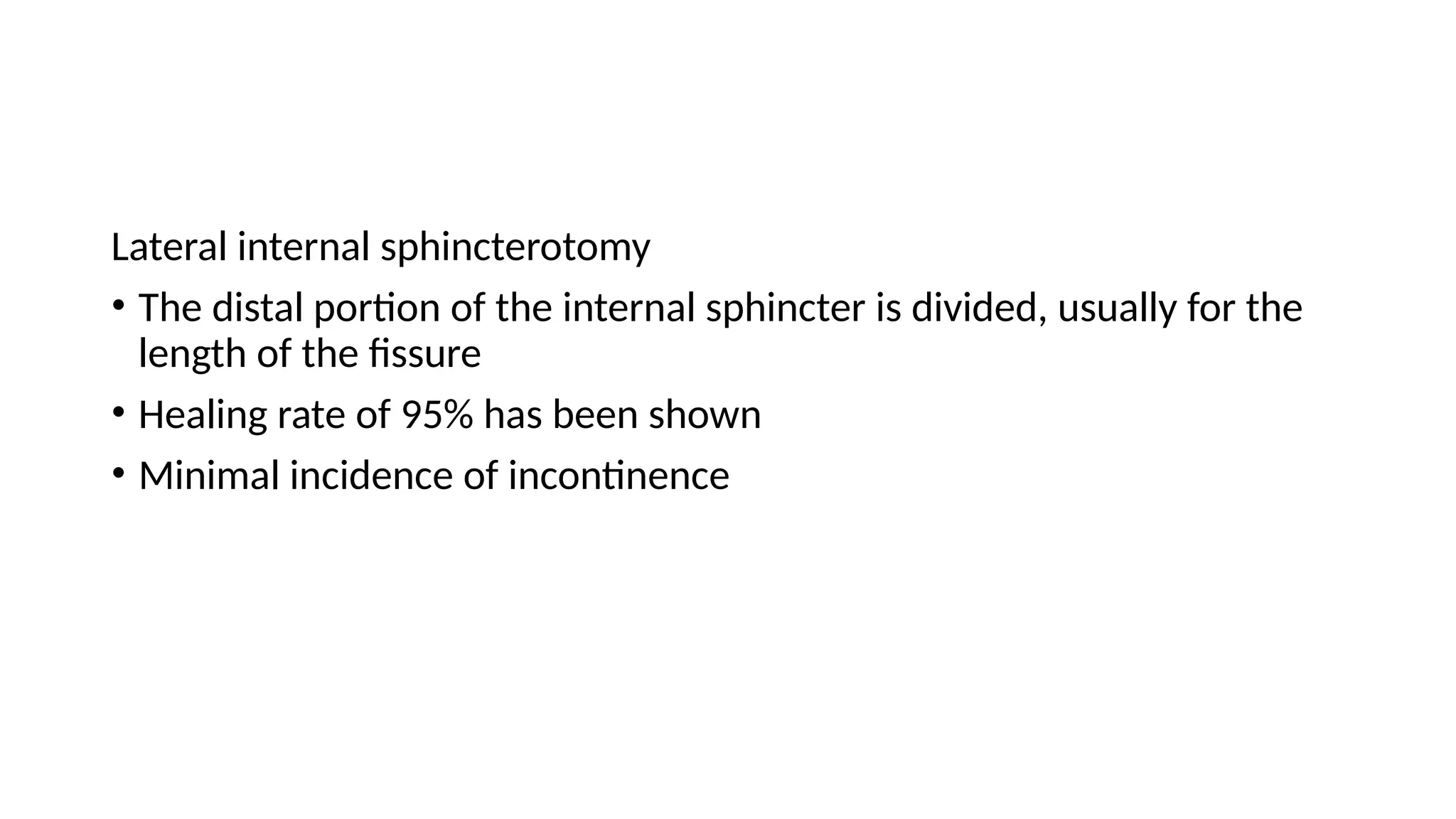 ANAL FISSURE overview in a nutshell + management | PPTX