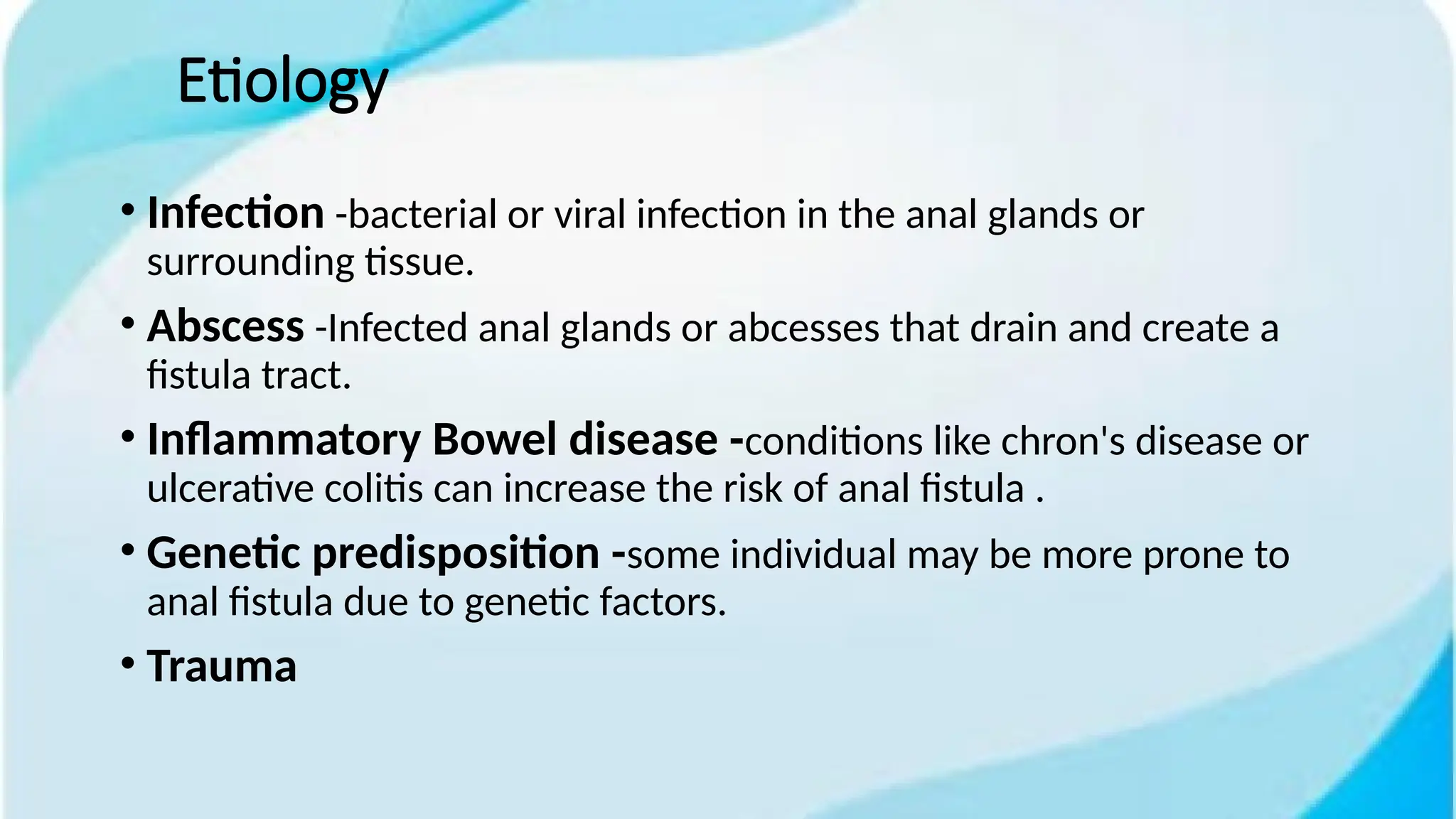 anal fistula .pptx (1).pptx. what is anal fistula underlying the ...