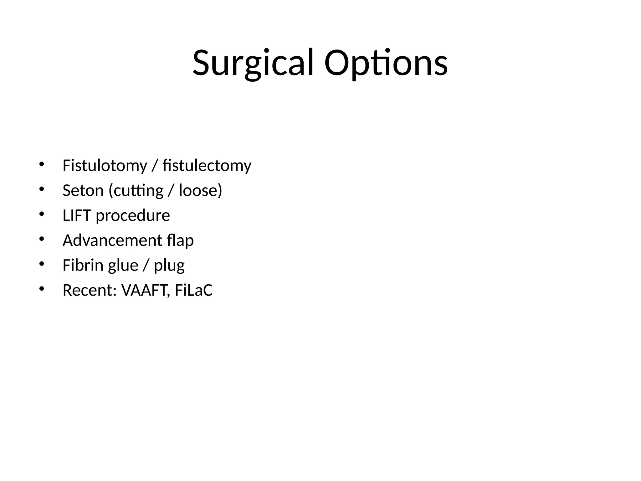 Anal Fistula presentation classification | PPTX