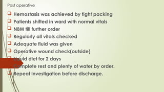internal anal septectomy most common surgical procedure for chronic ...