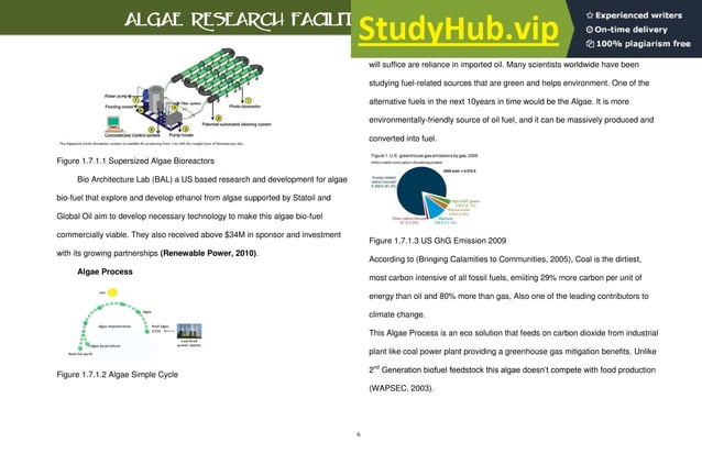 AN ALGAE RESEARCH FACILITY FOR BIOFUEL AND BYPRODUCT DEVELOPMENT ...