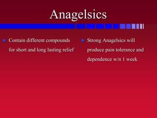 pharmacology of Analgesics, pain and NSAIDs | PPT