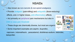 Analgesic & antipyretic drugs | PPT