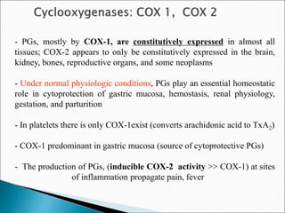 Analgesic antipyretics/ NSAIDs/Non narcotic analgesics | PPT