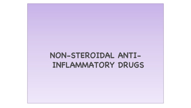 Analgesic, Anti-inflammatory & Anti-pyretic drugs |Narcotic analgesics ...