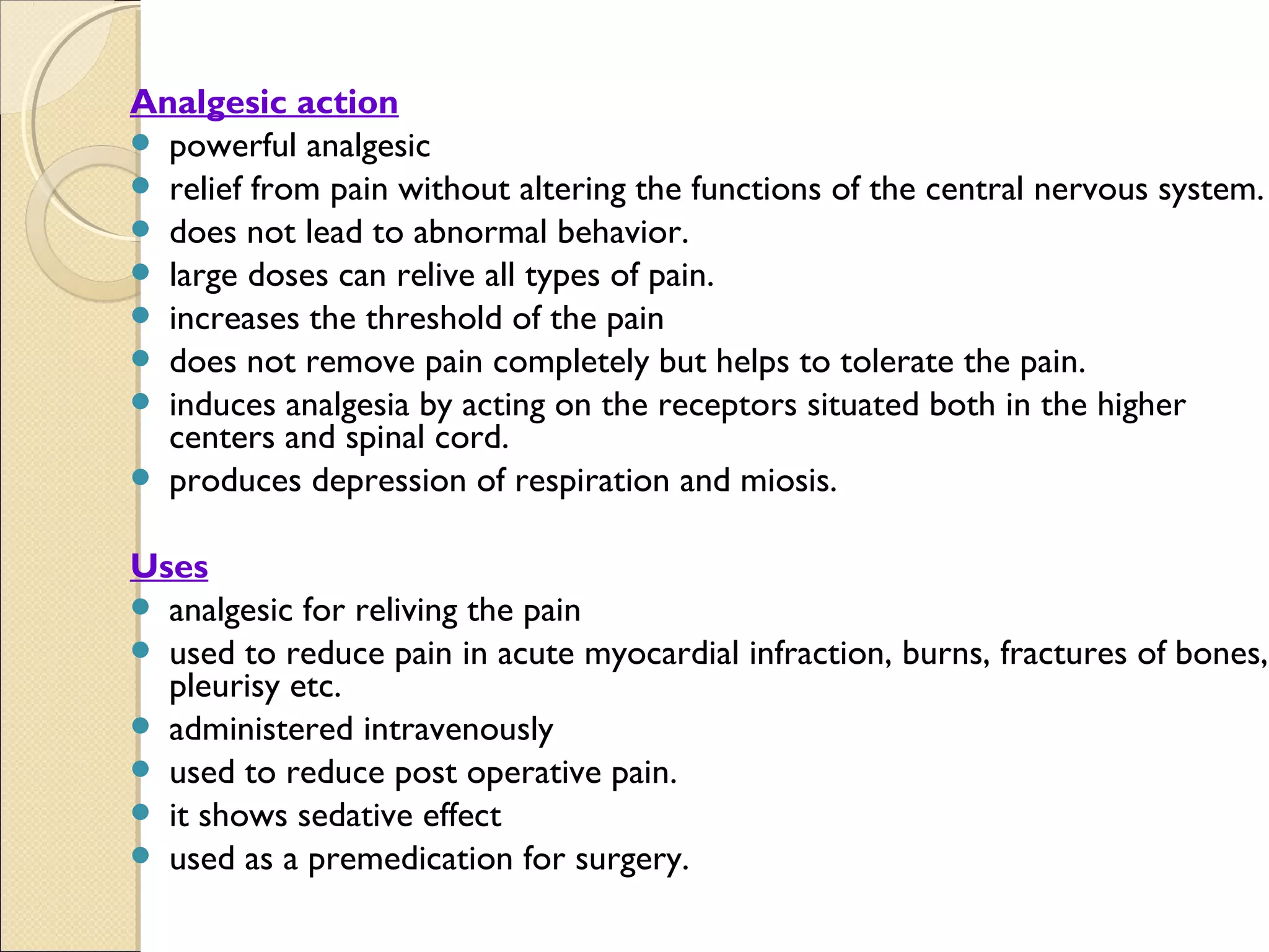 Analgesics | PPT