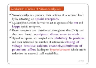 Narcotic Analgesics-Medicinal Chemistry | PDF