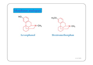 Narcotic Analgesics-Medicinal Chemistry | PDF